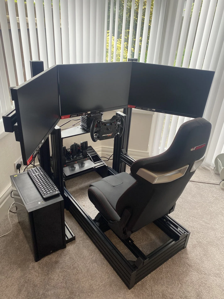 PRIME Cockpit Aluminium Profile Cockpit for Sim Racing | GT Omega – GT ...