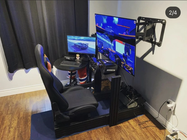 PRIME Cockpit Aluminium Profile Cockpit for Sim Racing | GT Omega – GT ...