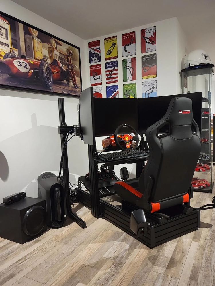 PRIME Cockpit Aluminium Profile Cockpit for Sim Racing | GT Omega – GT ...