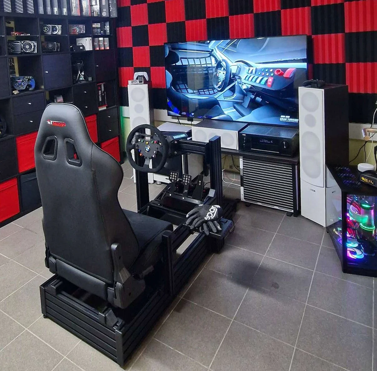 PRIME Cockpit Aluminium Profile Cockpit for Sim Racing | GT Omega – GT ...