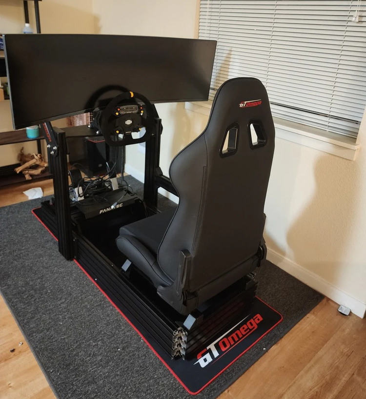 PRIME Cockpit Aluminium Profile Cockpit for Sim Racing | GT Omega – GT ...
