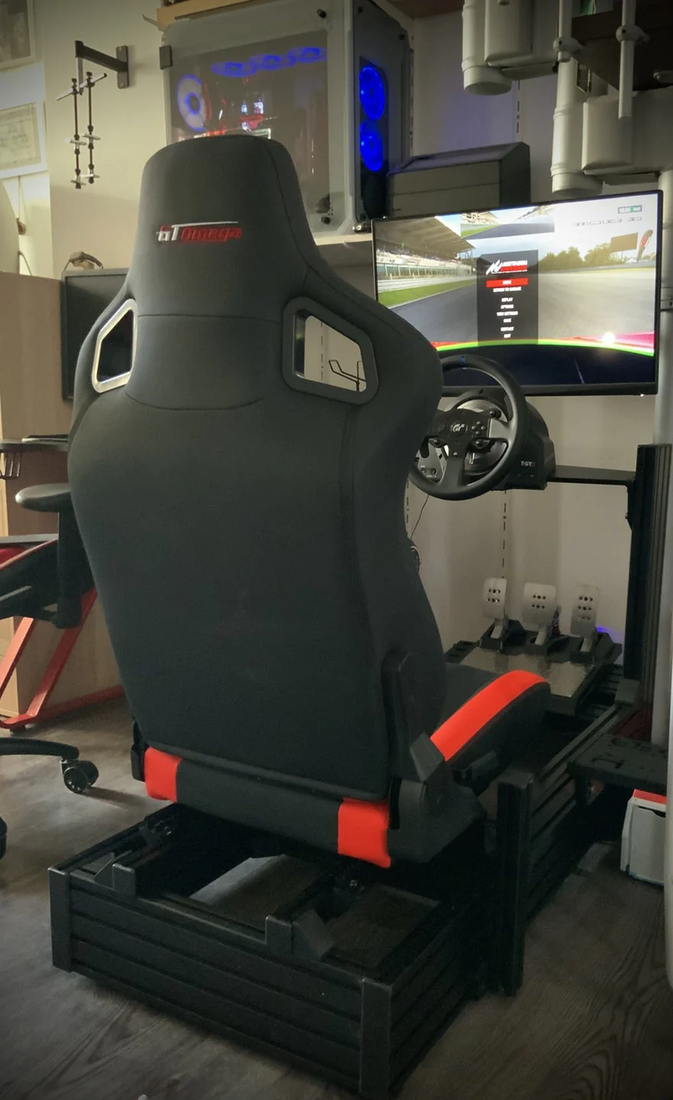 PRIME Cockpit Aluminium Profile Cockpit for Sim Racing | GT Omega – GT ...